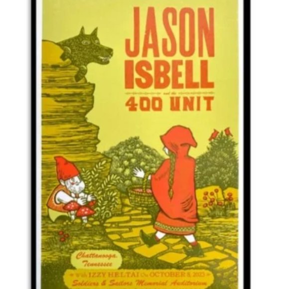 Art | Jason Isbell And The 40 Unit Tour Chattanooga Tn Oct 8 2023 ...